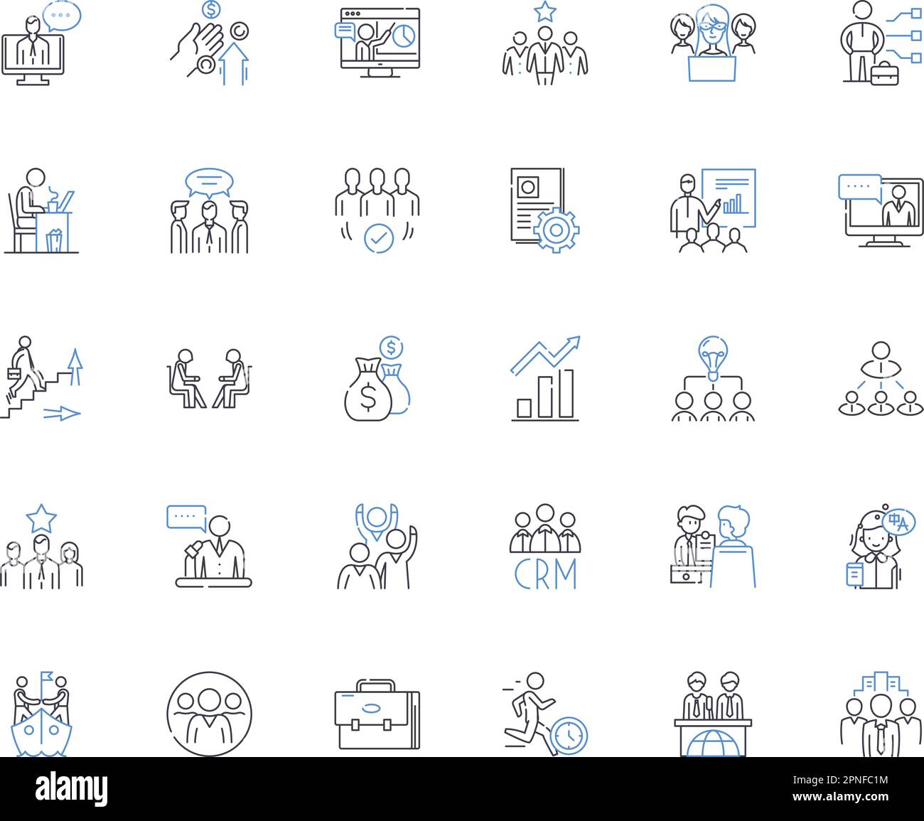 Personal development line icons collection. Growth, Mindfulness ...