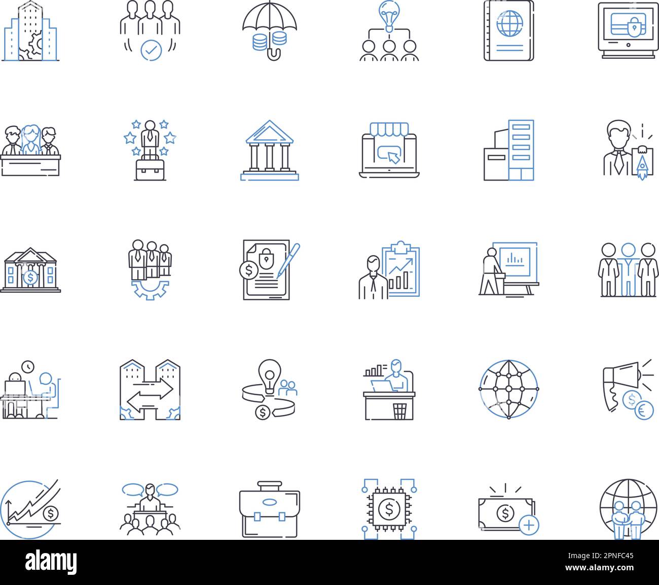 Supply store line icons collection. Inventory, Supplies, Restock, Tools ...