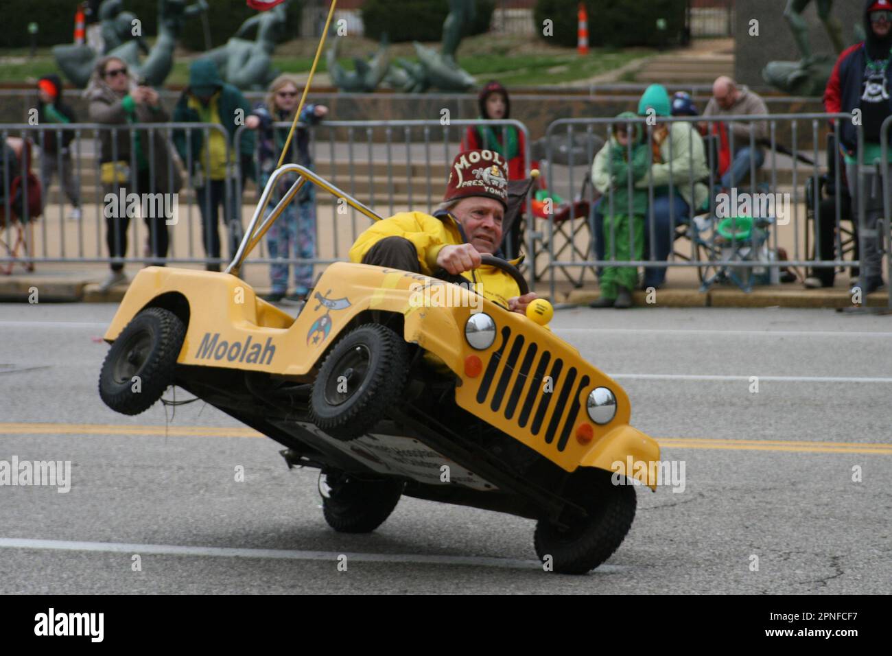 The St. Louis St. Patrick's Day Parade 2023 on Market Street in ...