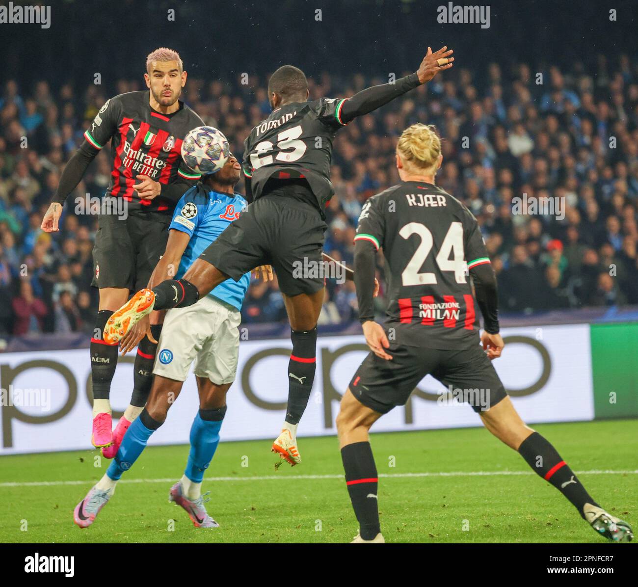 Naples, Campania, Italy. 18th Apr, 2023. Napoli 04/18/2023, during the ...