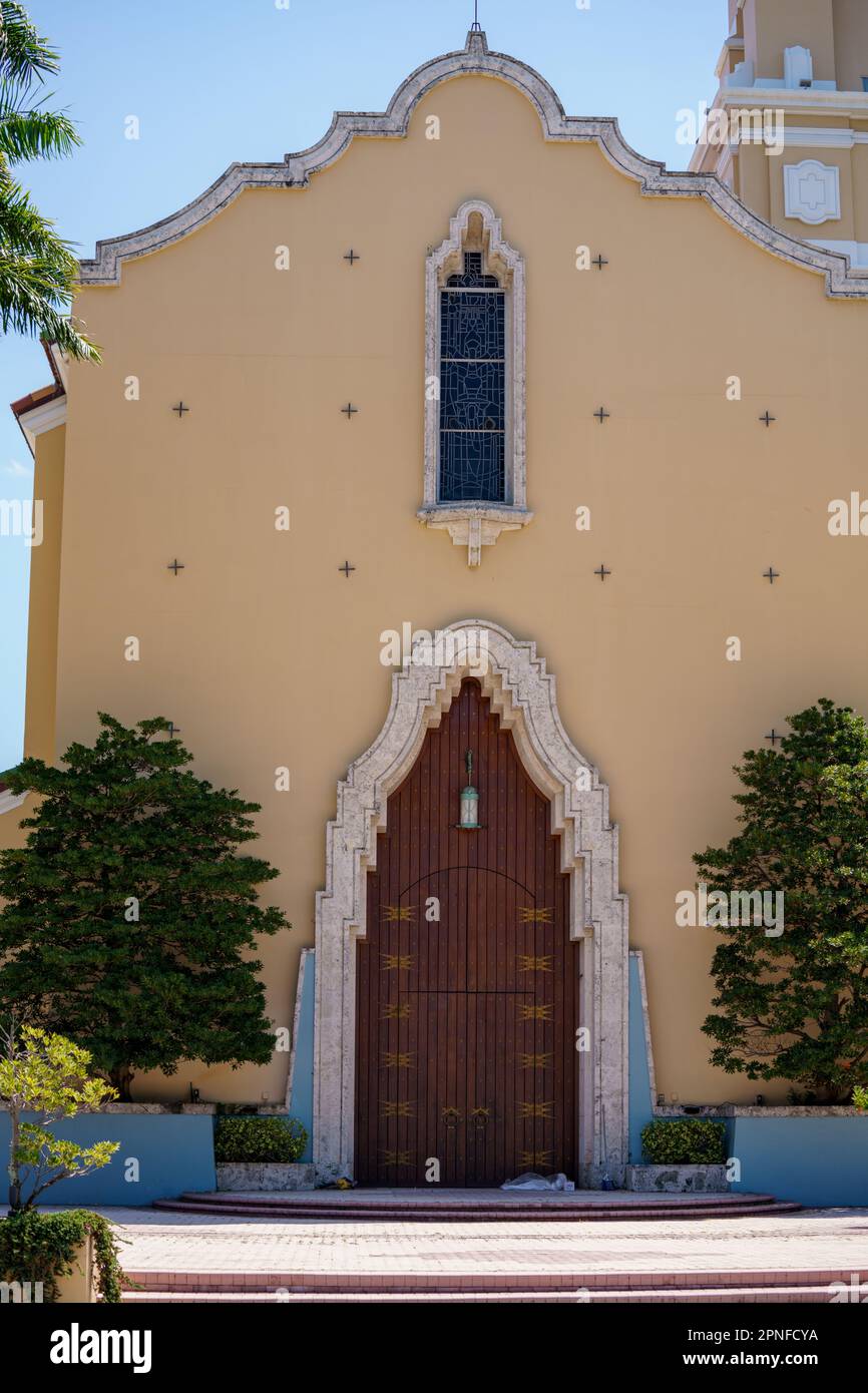 Little Haiti Miami, FL, USA - April 18, 2023: St Marys Cathedral Church ...