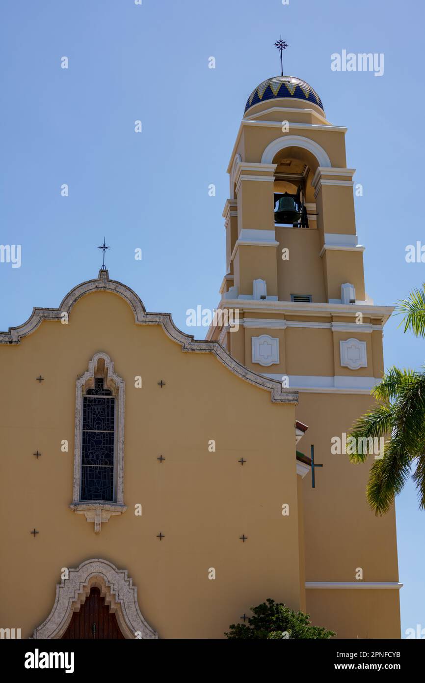Little Haiti Miami, FL, USA - April 18, 2023: St Marys Cathedral Church ...
