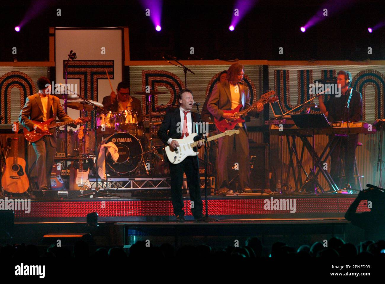 David Paton of Pilot performing at the Countdown Spectacular in the ...