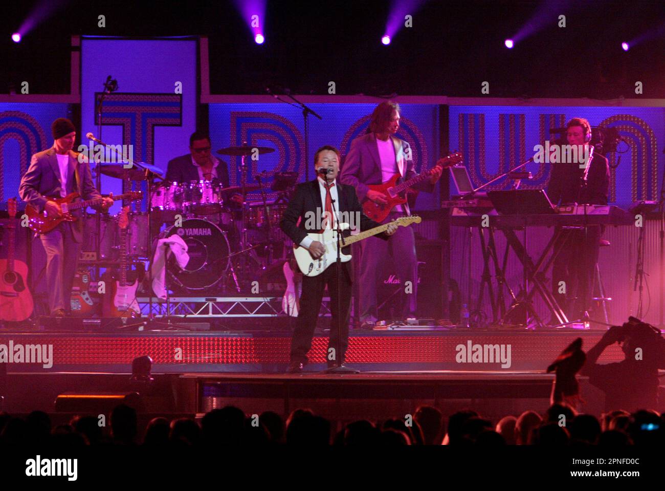 David Paton of Pilot performing at the Countdown Spectacular in the ...