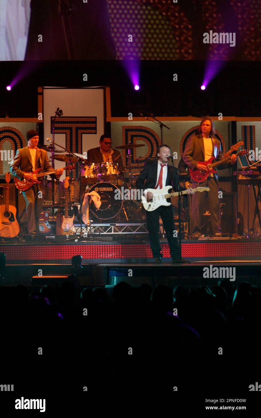 David Paton of Pilot performing at the Countdown Spectacular in the ...