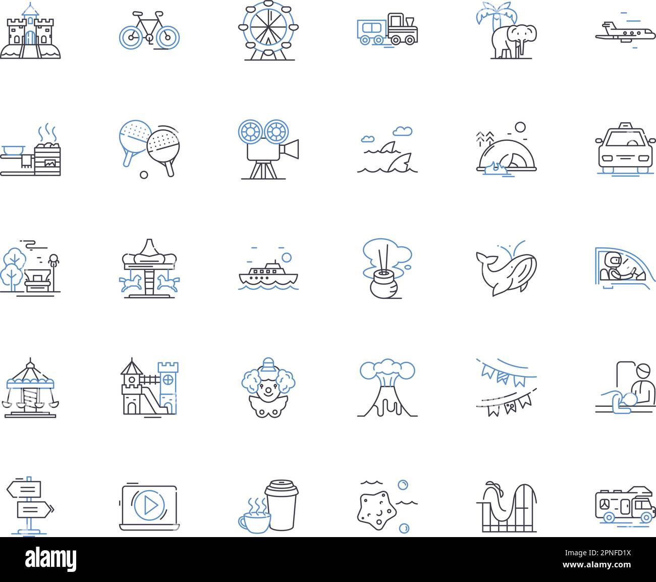 Intellectual stimulation line icons collection. Creative, Curiosity ...
