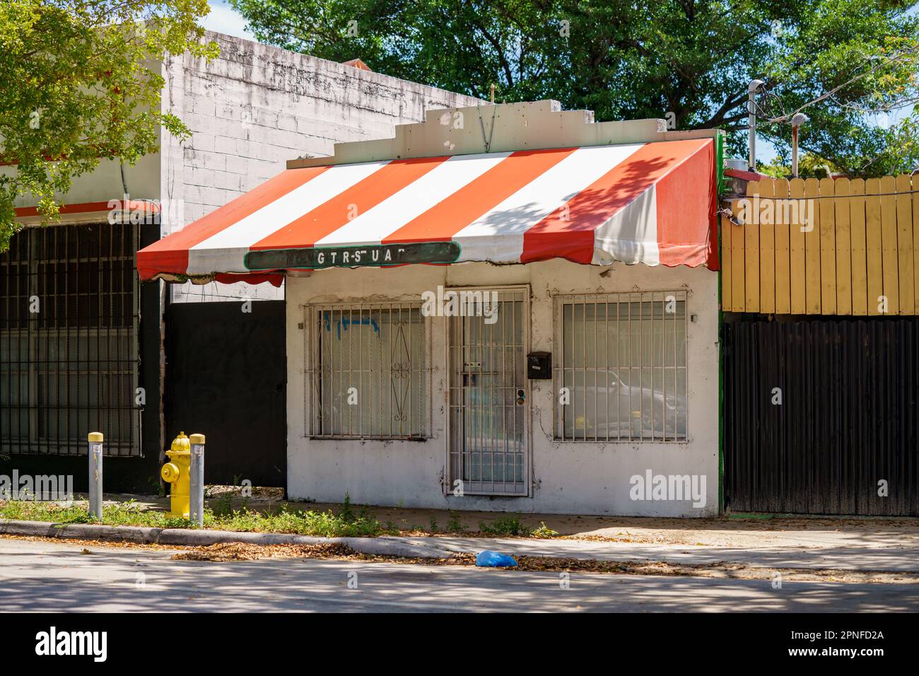 Little Haiti Miami, FL, USA - April 18, 2023: Image of a standalone ...