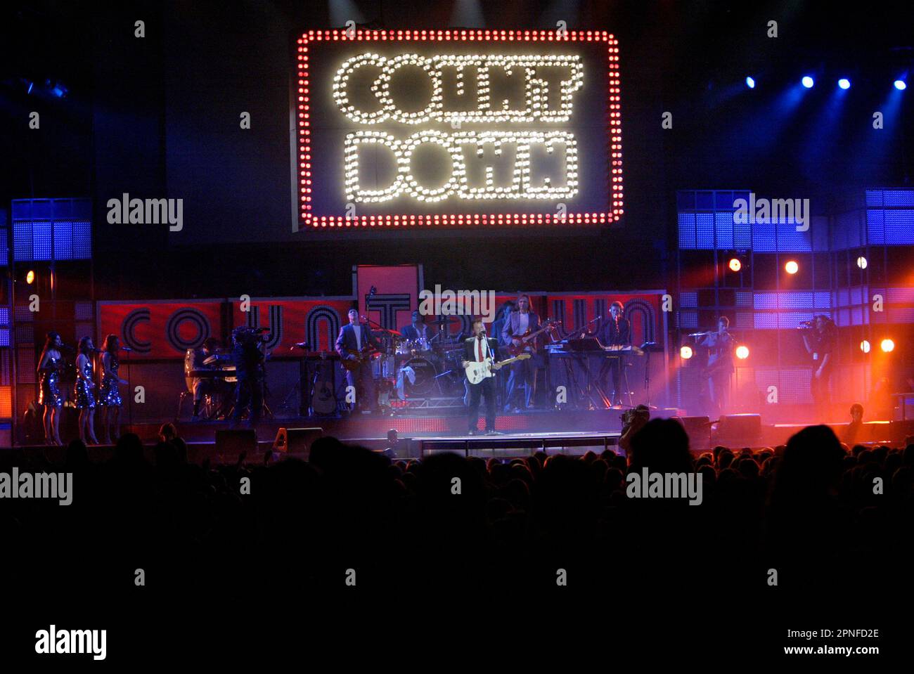 David Paton of Pilot performing at the Countdown Spectacular in the ...
