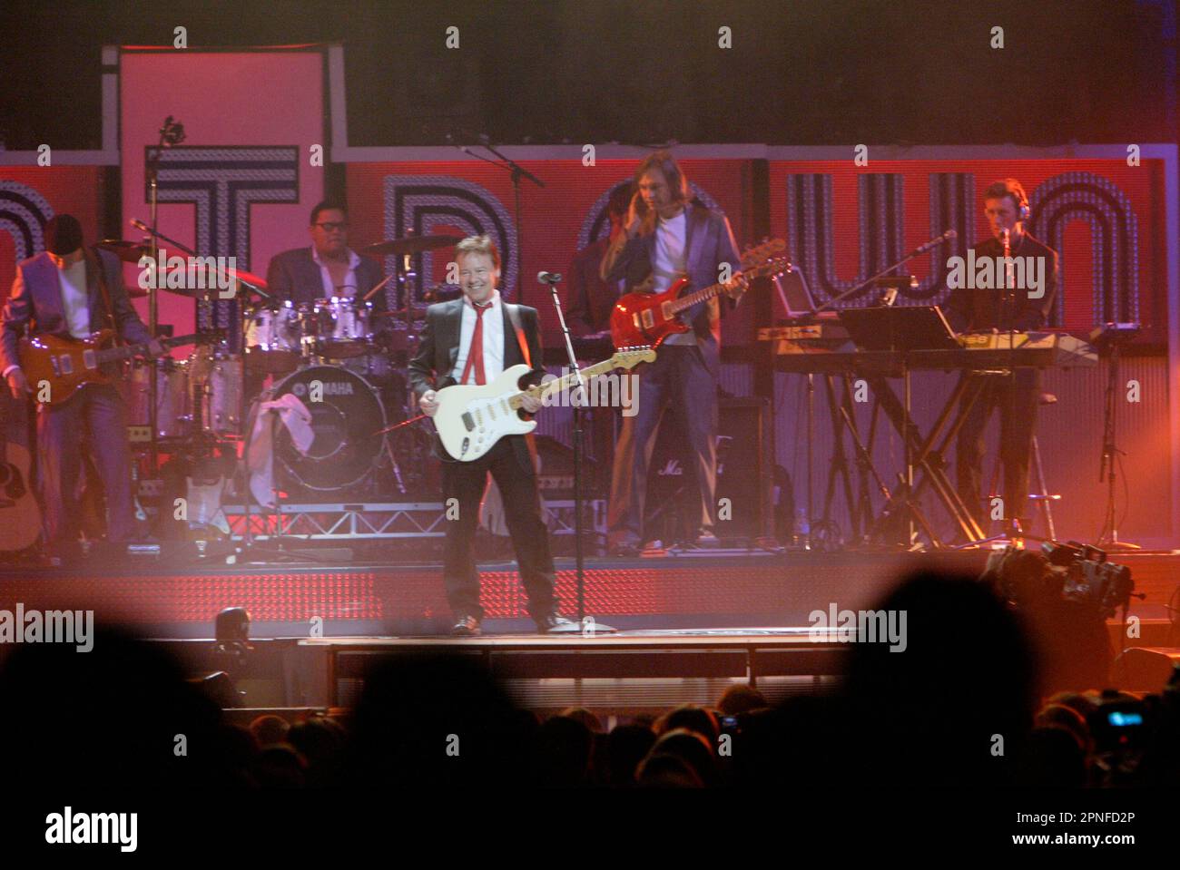 David Paton of Pilot performing at the Countdown Spectacular in the ...