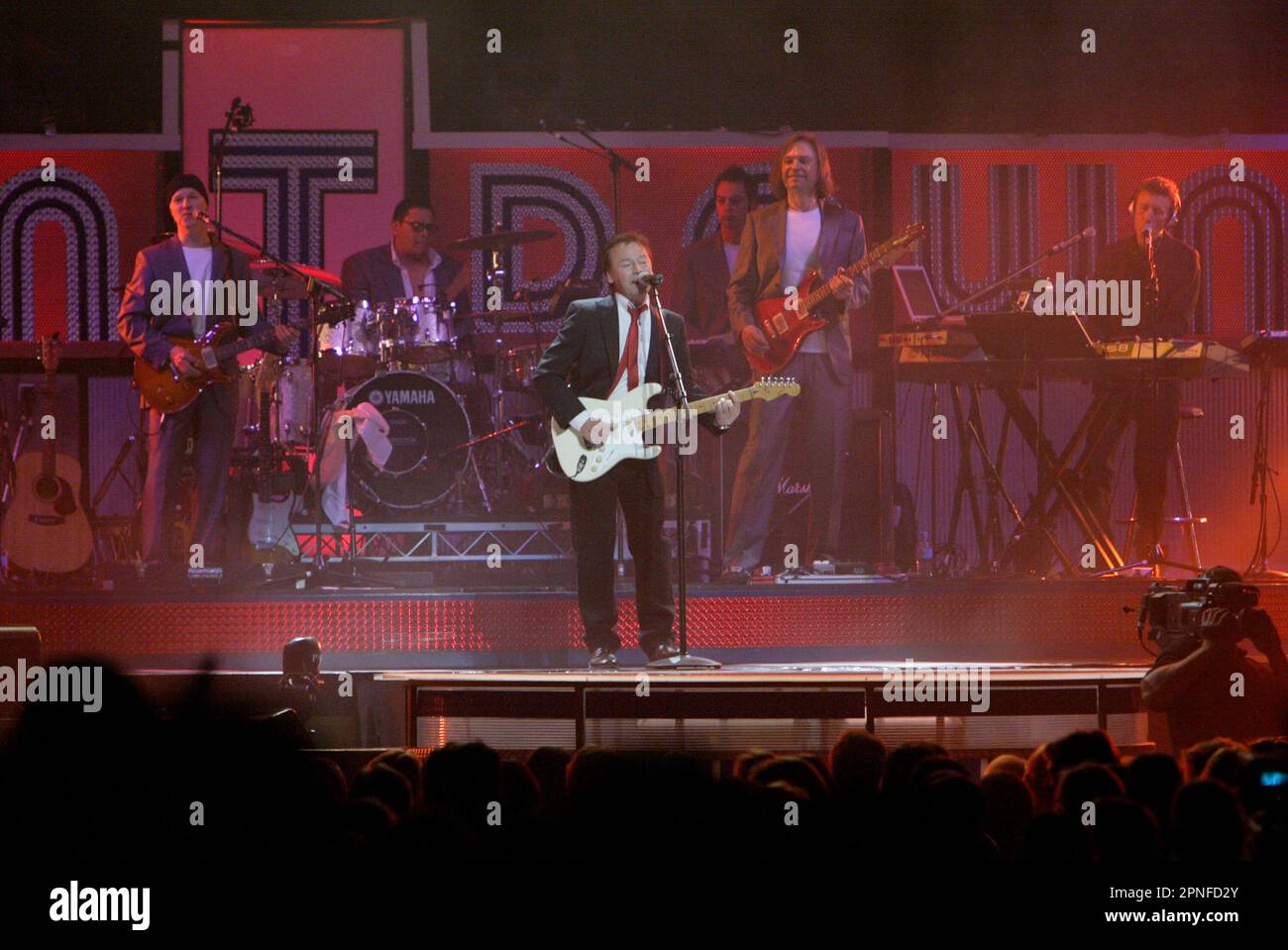 David Paton of Pilot performing at the Countdown Spectacular in the ...