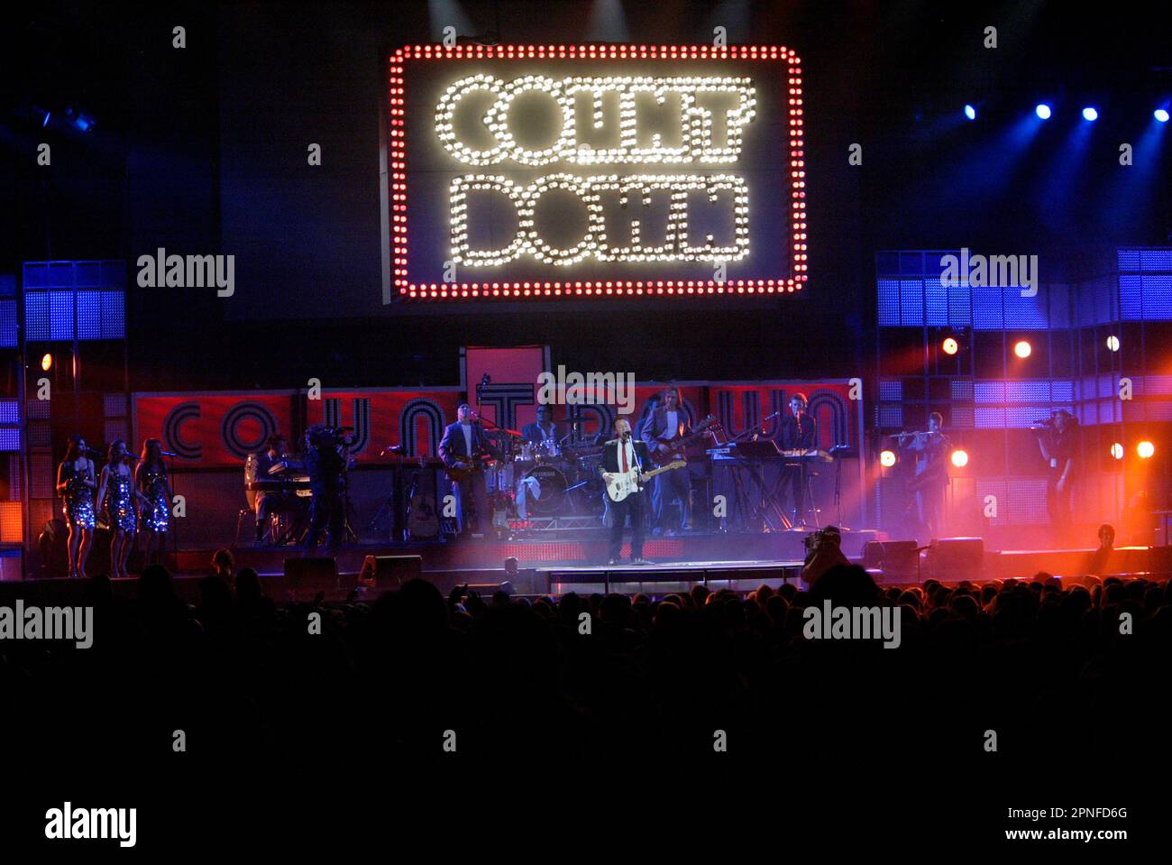 David Paton of Pilot performing at the Countdown Spectacular in the ...