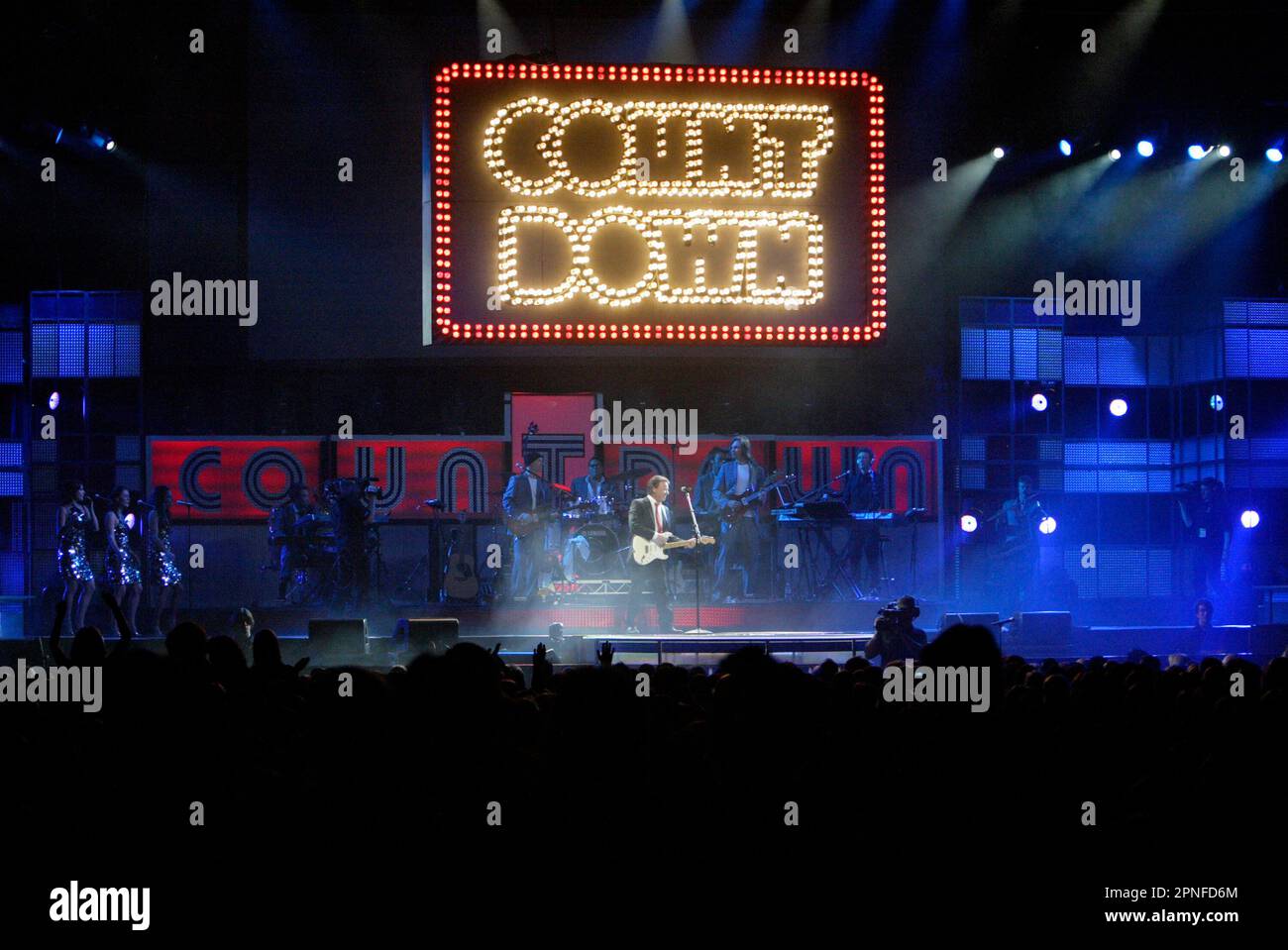 David Paton of Pilot performing at the Countdown Spectacular in the ...