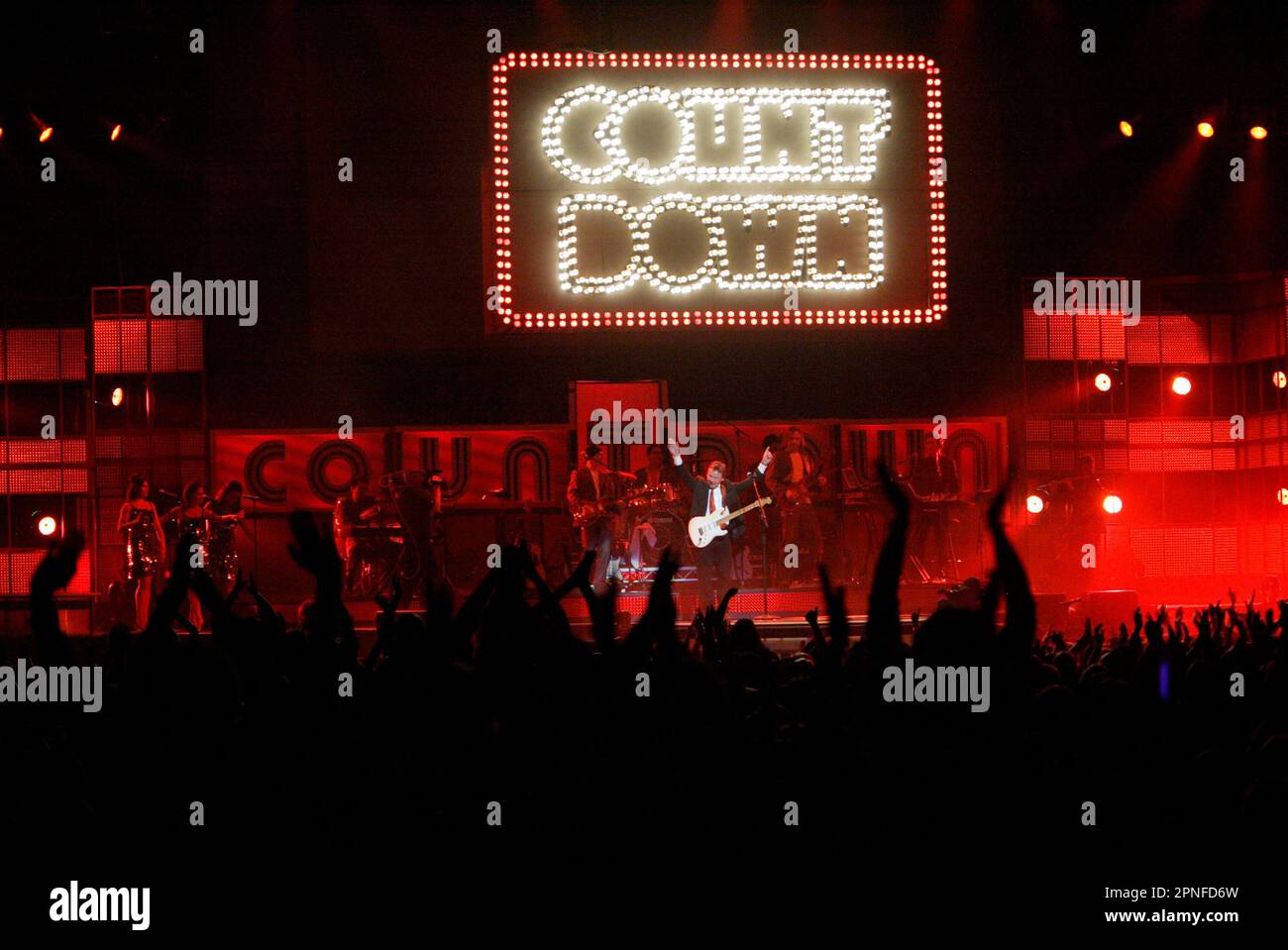 David Paton of Pilot performing at the Countdown Spectacular in the ...