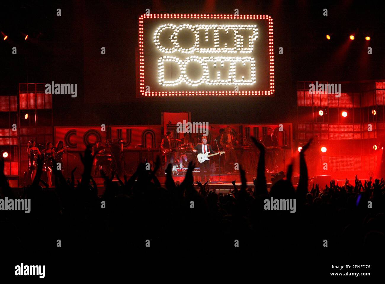 David Paton of Pilot performing at the Countdown Spectacular in the ...