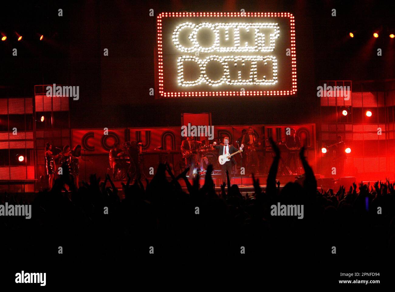 David Paton of Pilot performing at the Countdown Spectacular in the ...