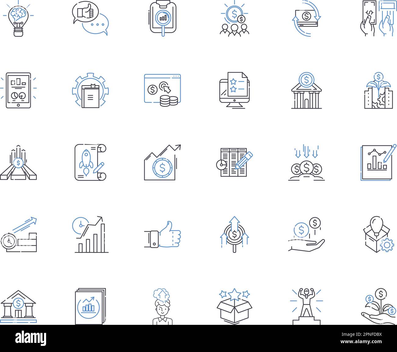 Effectiveness line icons collection. Productivity, Efficiency, Efficacy ... Effectiveness line icons collection. Productivity, Efficiency, Efficacy ...
