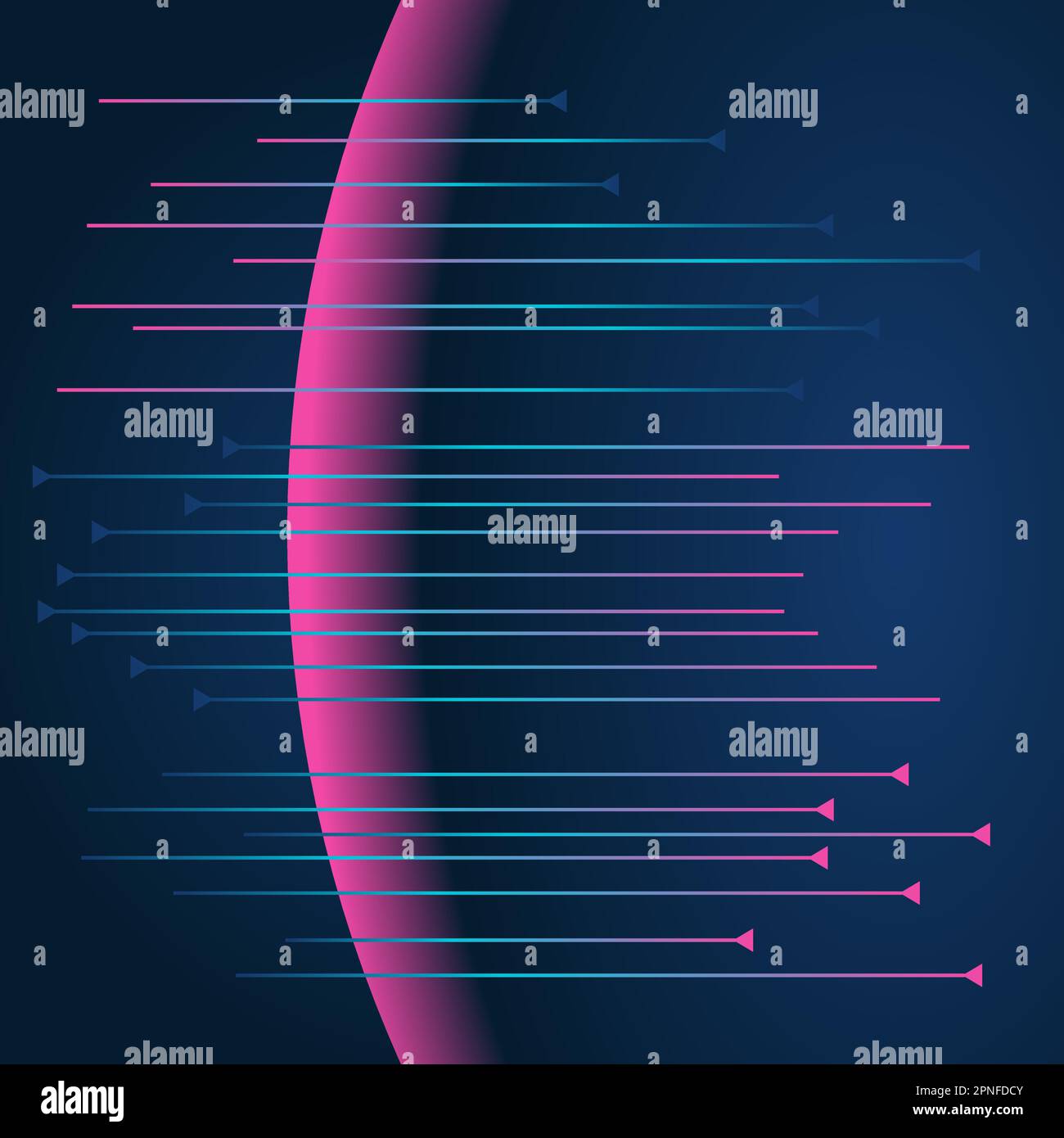 Technology style background with wires on deep blue Stock Vector Image ...