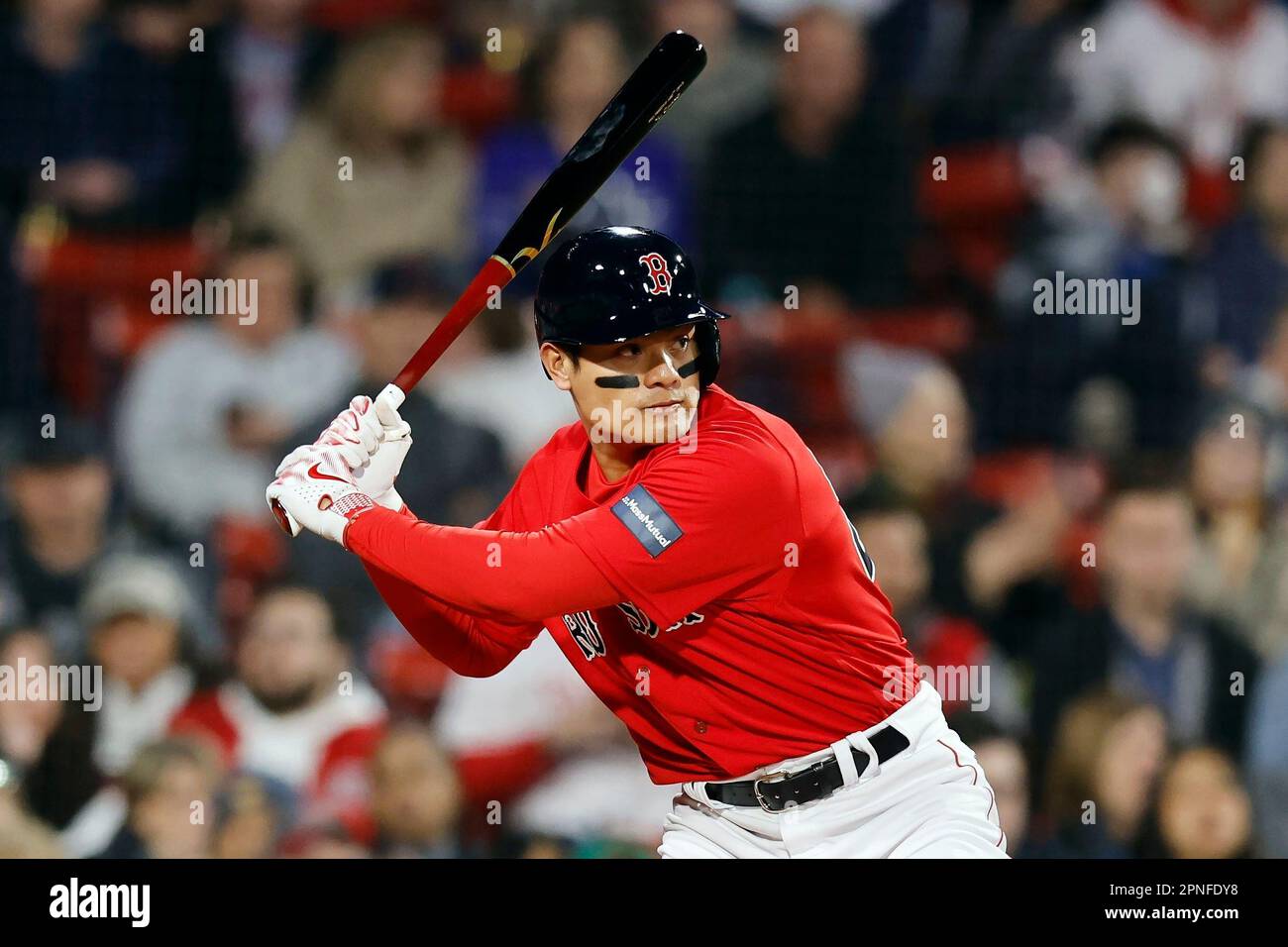 Boston Red Sox's Yu Chang plays against the Minnesota Twins during the ...