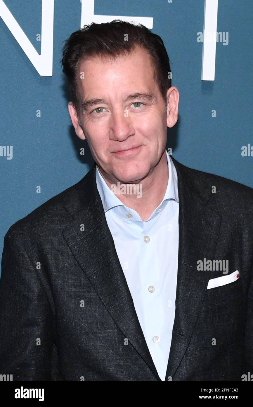 New York, USA. 18th Apr, 2023. Clive Owen attends AMC Networks' 2023 Upfront at Jazz at Lincoln ...