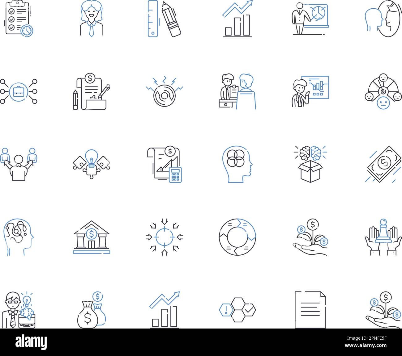 Legal Framework Line Icons Collection Regulations Statutes Jurisdiction Compliance
