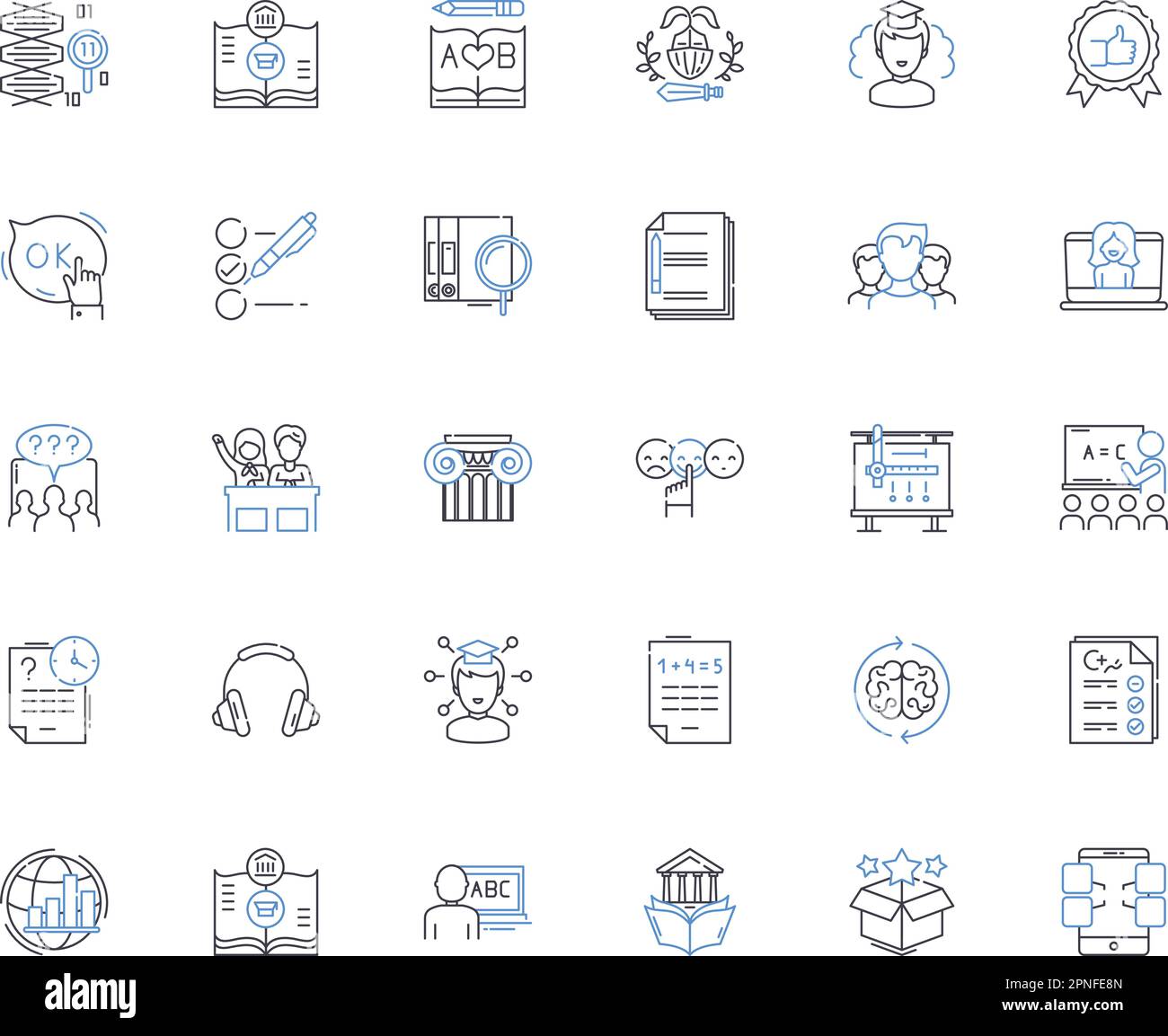 Insight Line Icons Collection Understanding Clarity Perception Enlightenment Wisdom