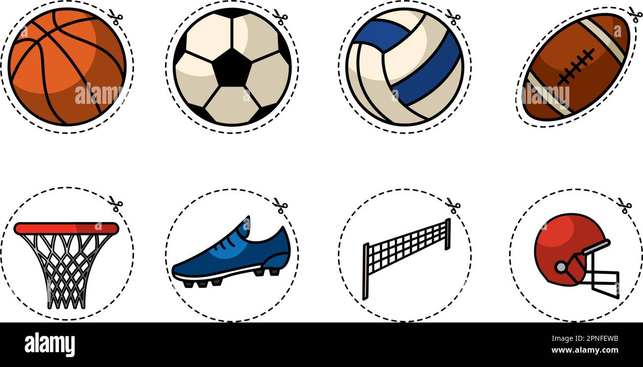 Set of different sport icons Vector Stock Vector Image & Art - Alamy