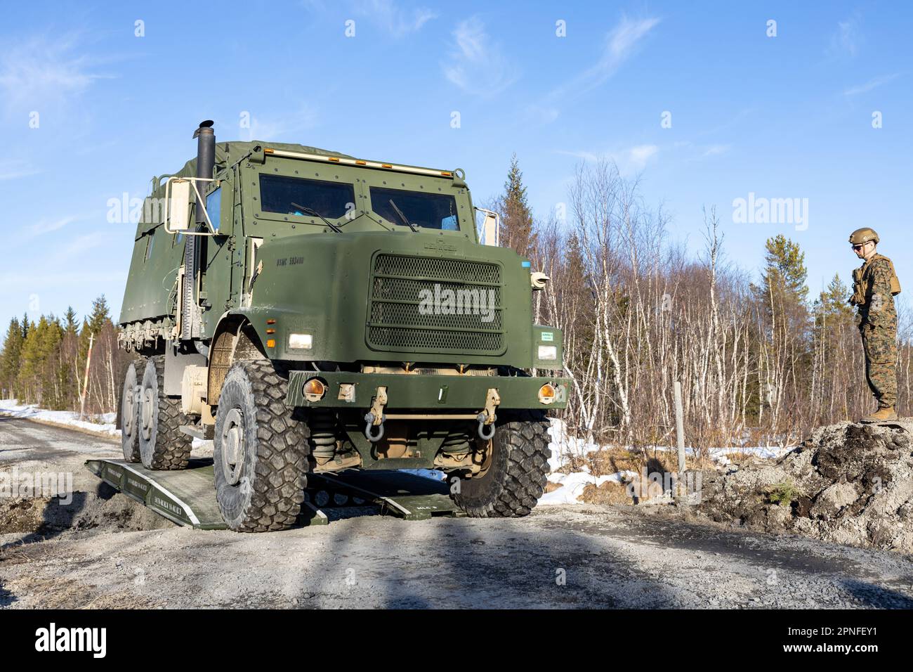 U.S. Marines with 2d Combat Engineer Battalion, 2d Marine Division ...