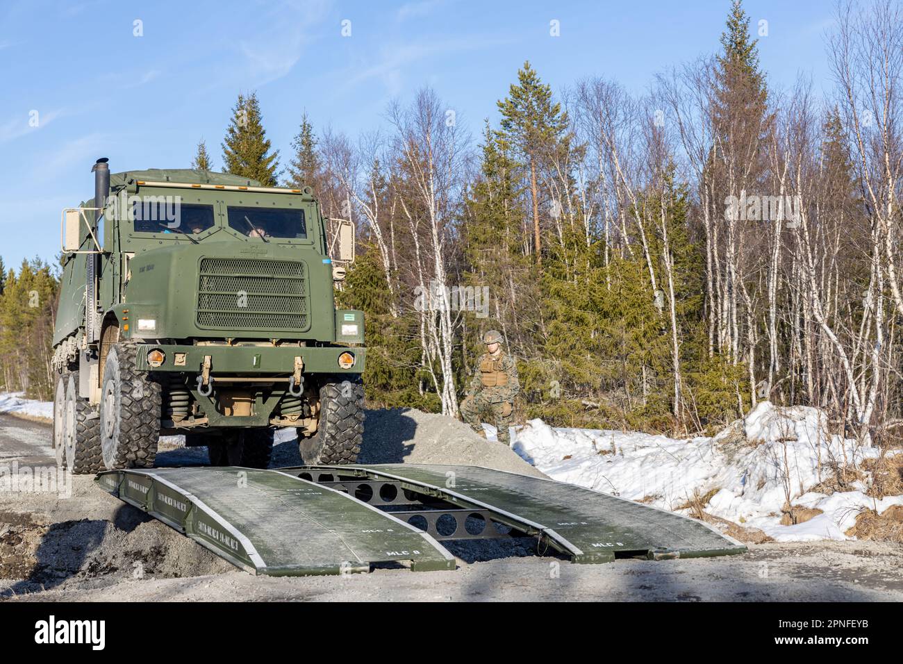 U.S. Marines with 2d Combat Engineer Battalion, 2d Marine Division ...