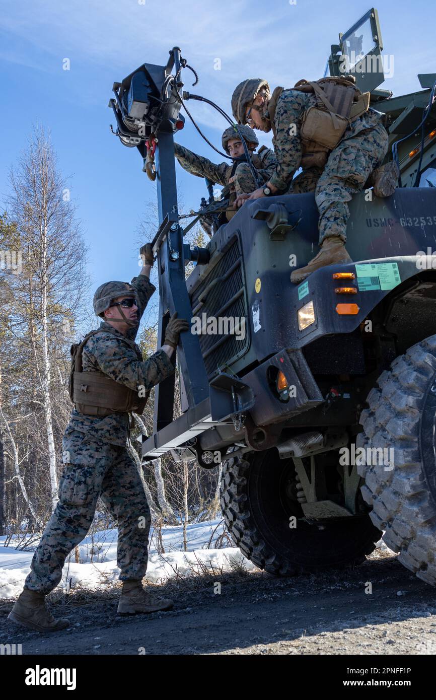 U.S. Marines with 2d Combat Engineer Battalion, 2d Marine Division ...