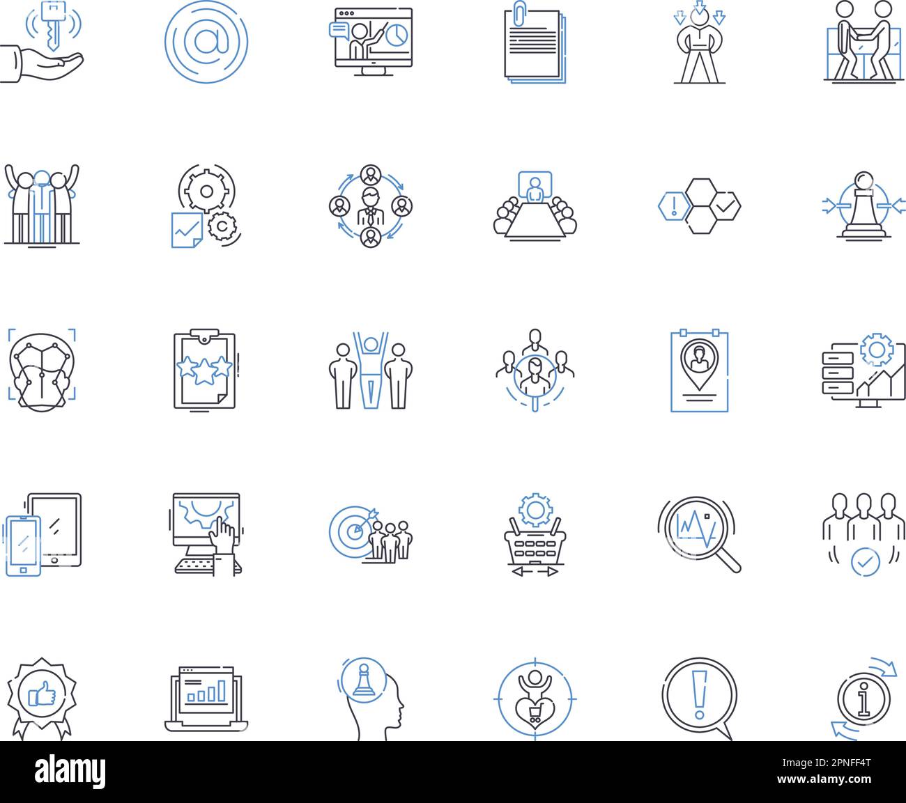 Fiscal nerks line icons collection. Budgeting, Taxes, Accounting ...