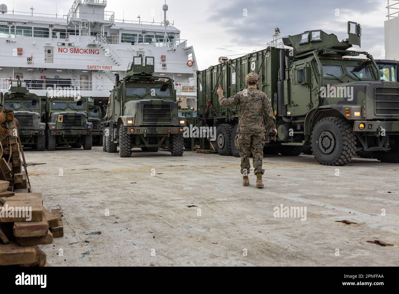 U.S. Marines with Combat Logistics Battalion 2, Combat Logistics ...