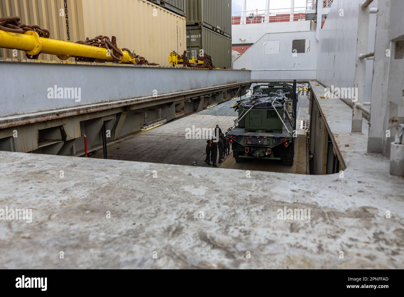 U.S. Marines with Combat Logistics Battalion 2, Combat Logistics ...