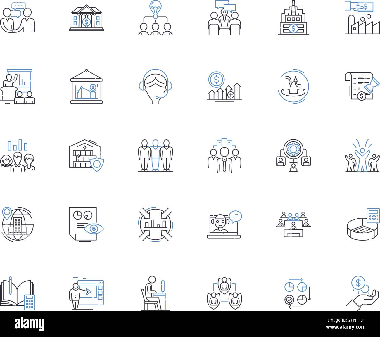 Company apparatus line icons collection. Machinery, Equipment ... Company apparatus line icons collection. Machinery, Equipment ...