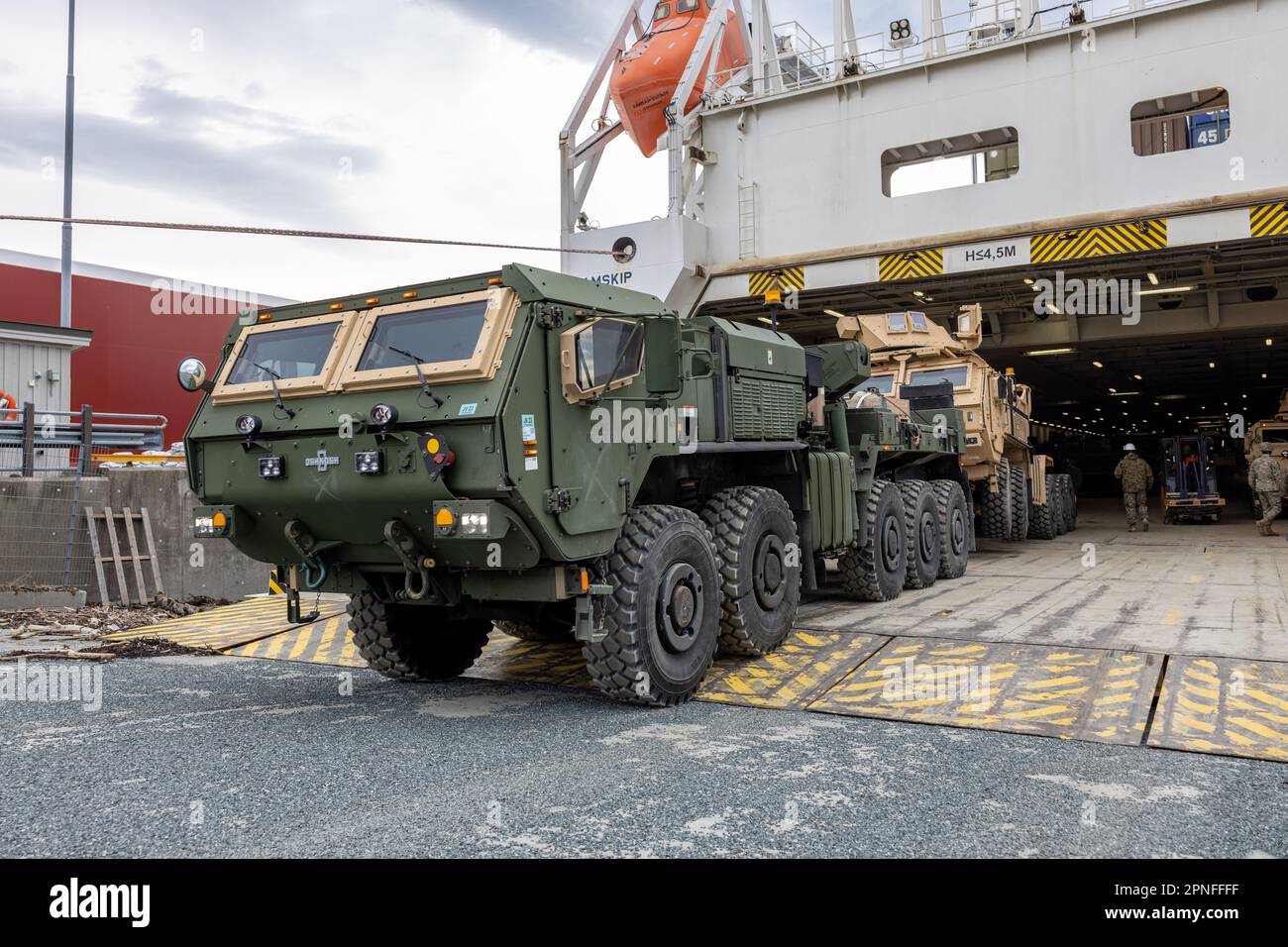 U.S. Marines with Combat Logistics Battalion 2, Combat Logistics ...