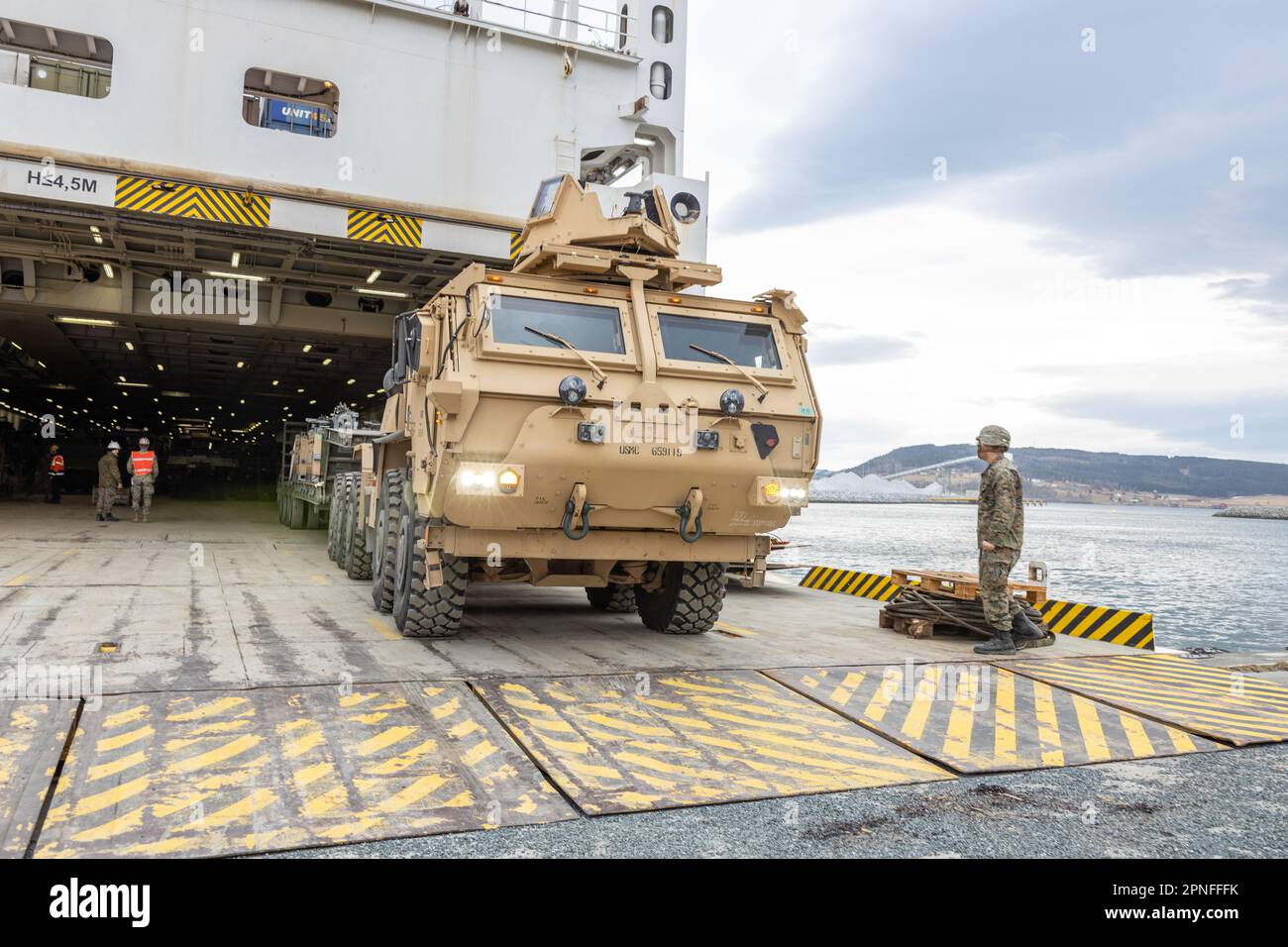 U.S. Marines with Combat Logistics Battalion 2, Combat Logistics ...