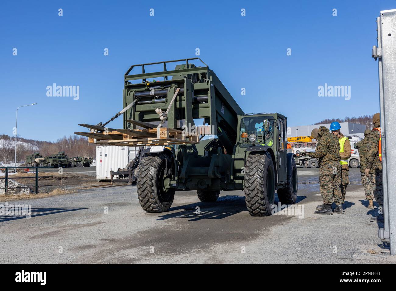 U.S. Marines with Combat Logistics Battalion 2, Combat Logistics ...
