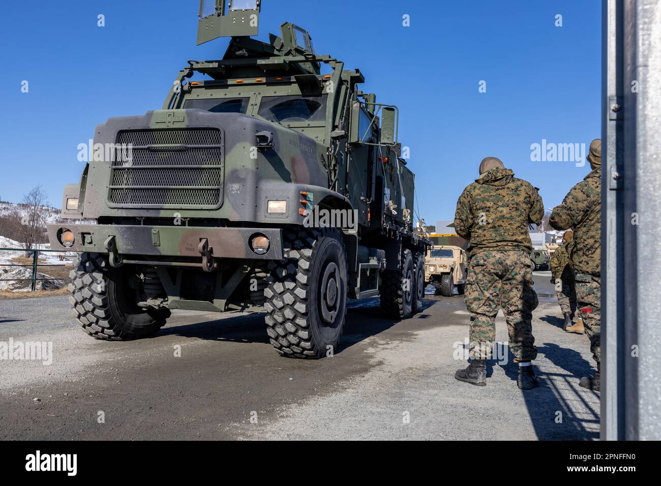 U.S. Marines with Combat Logistics Battalion 2, Combat Logistics ...