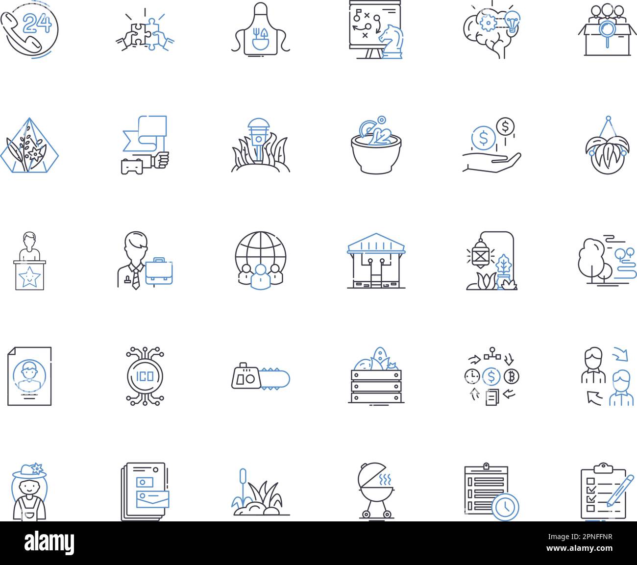 Automotive industry line icons collection. Vehicles, Manufacturing ... Automotive industry line icons collection. Vehicles, Manufacturing ...