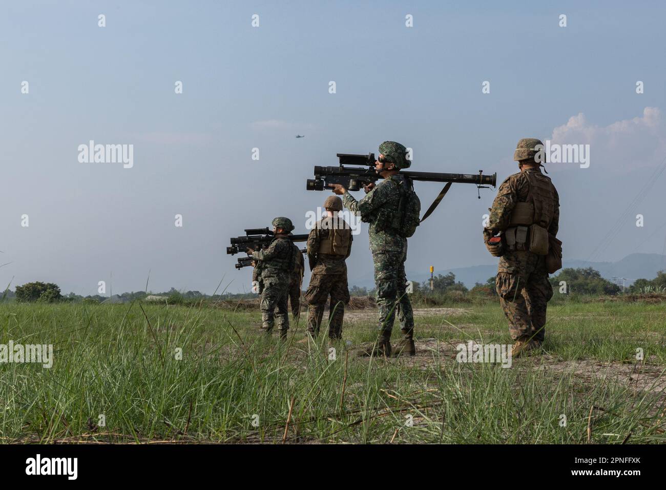 U.S. Marines with 3d Low Altitude Air Defense Battalion, Marine Air ...