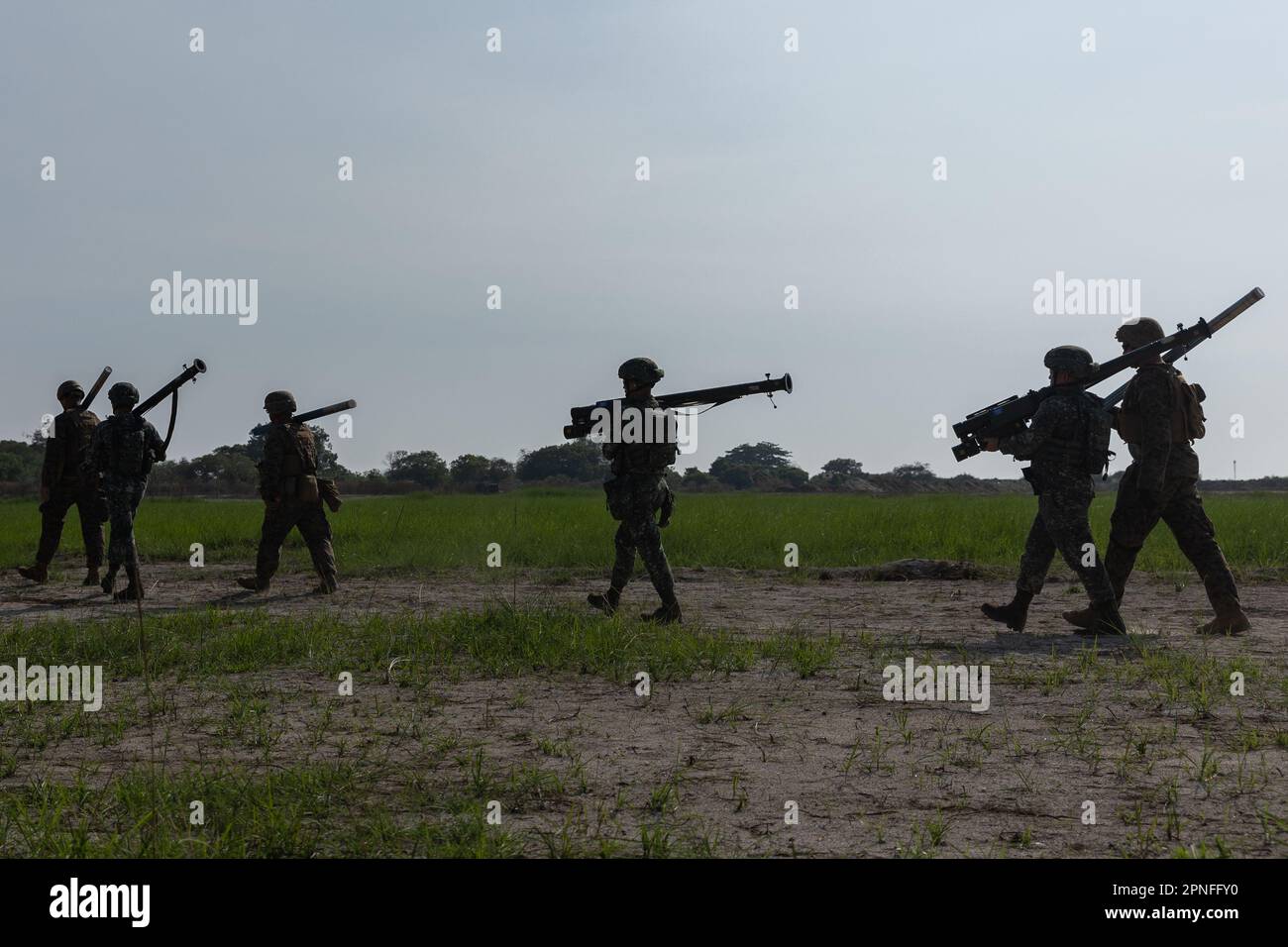 U.S. Marines with 3d Low Altitude Air Defense Battalion, Marine Air ...