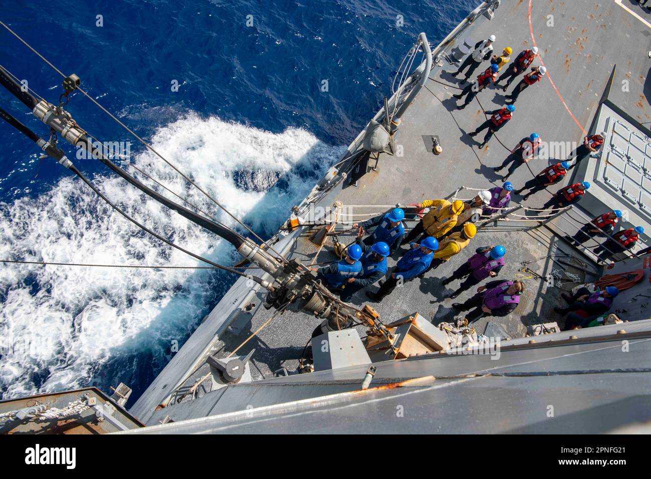 230415-N-MK109-1027 PHILIPPINE SEA (April 15, 2023) U.S. Navy Sailors ...