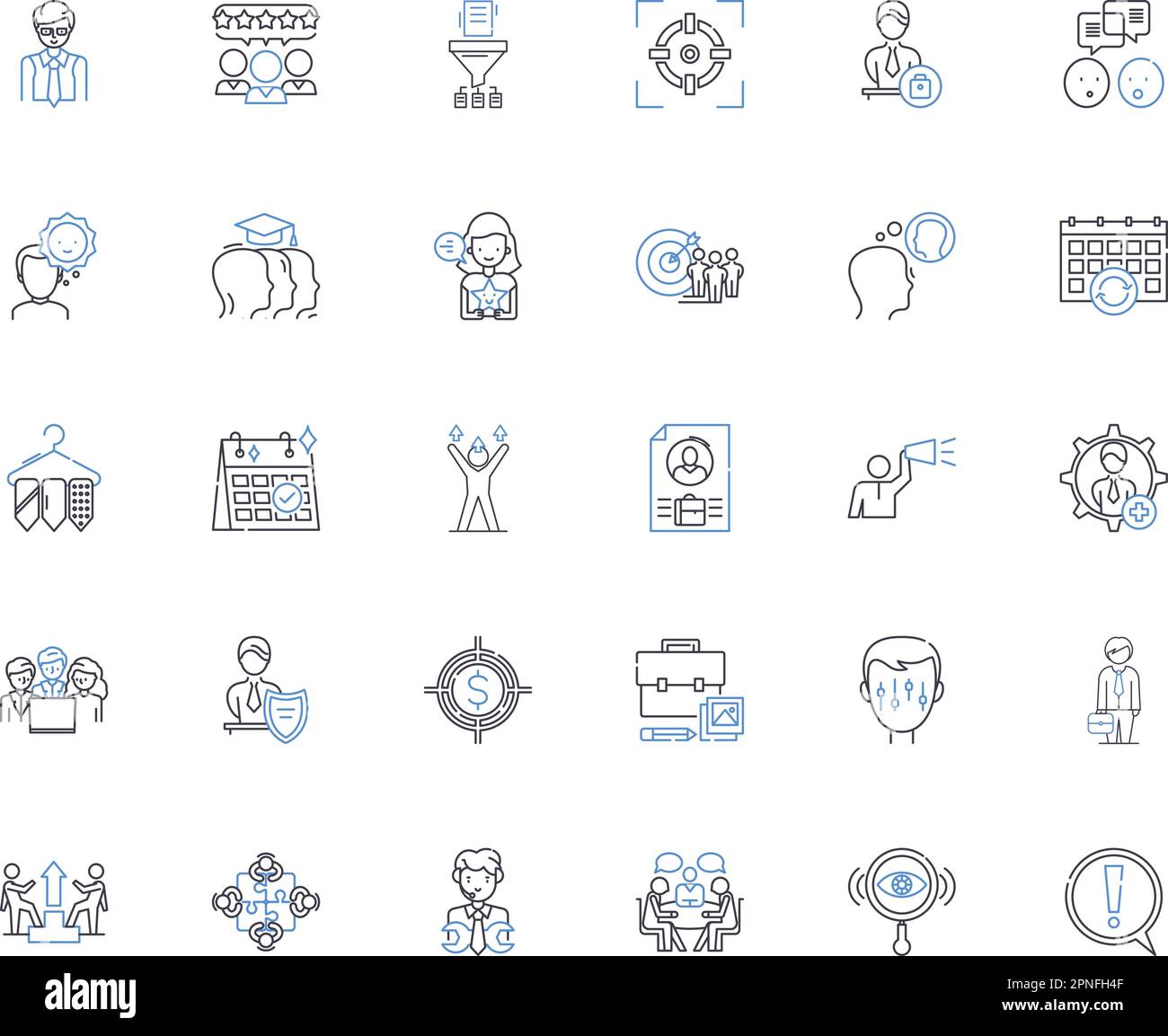 Customer services line icons collection. Satisfaction, Support ...