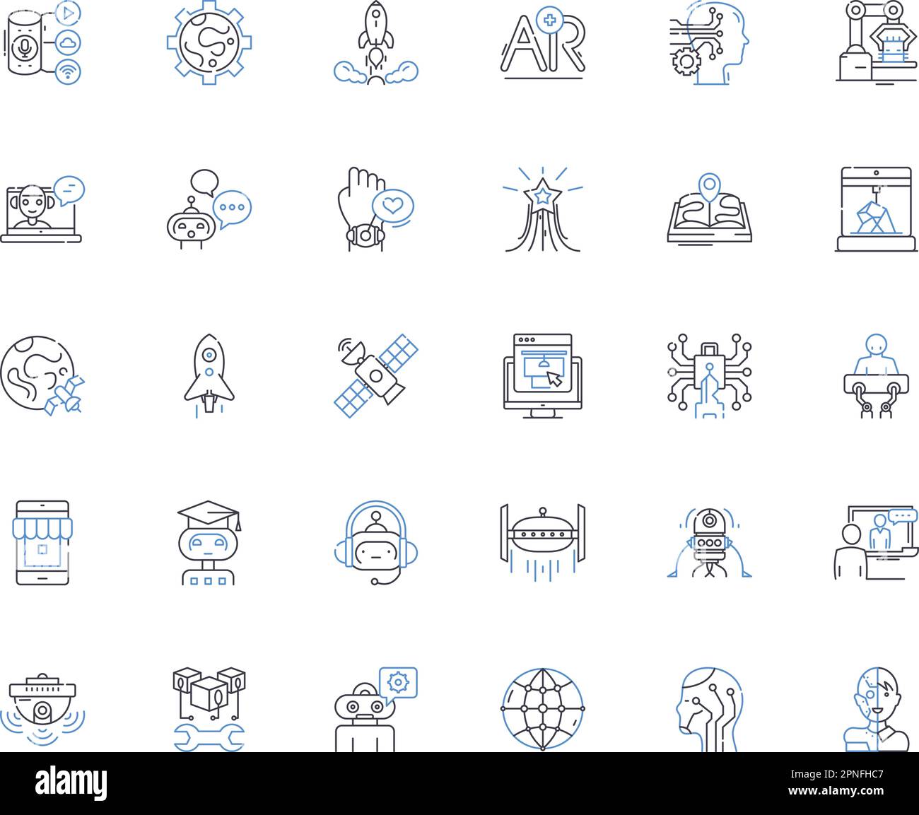 Digital Revolution line icons collection. Internet, Social media ... Digital Revolution line icons collection. Internet, Social media ...