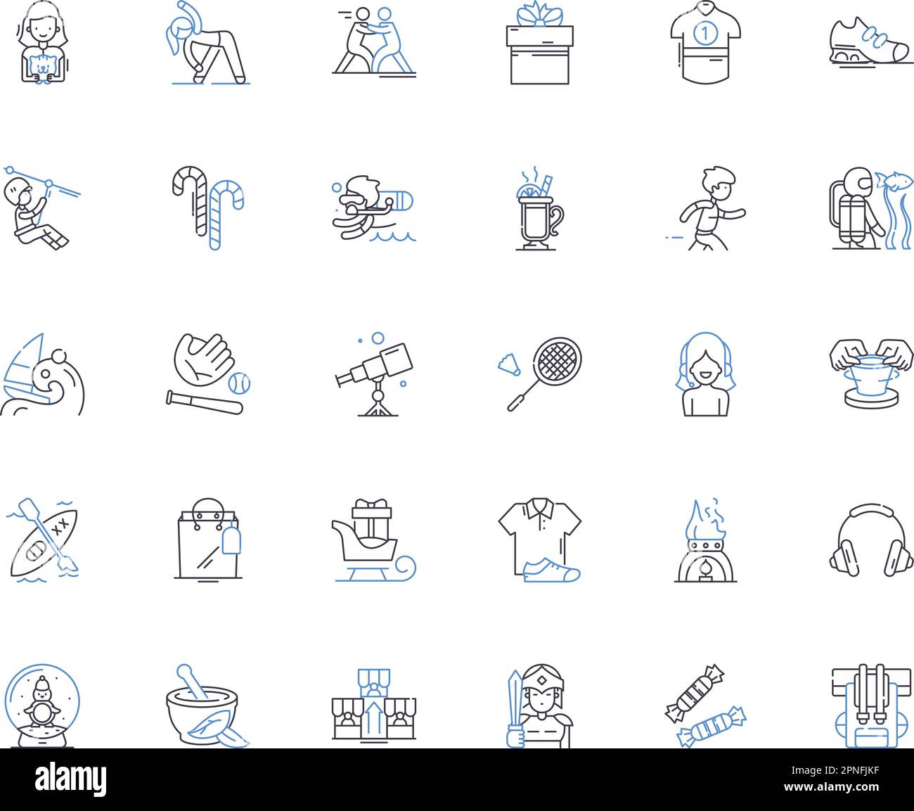 Drama therapy line icons collection. Expression, Empathy ...