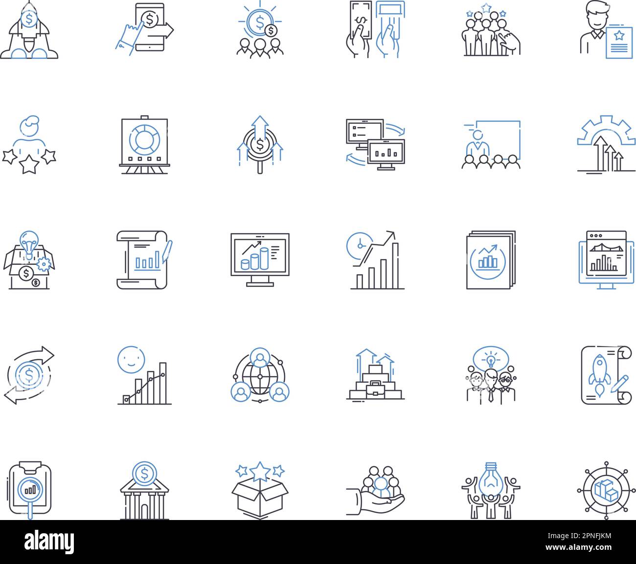 Proficiency line icons collection. Skill, Capability, Aptitude ...