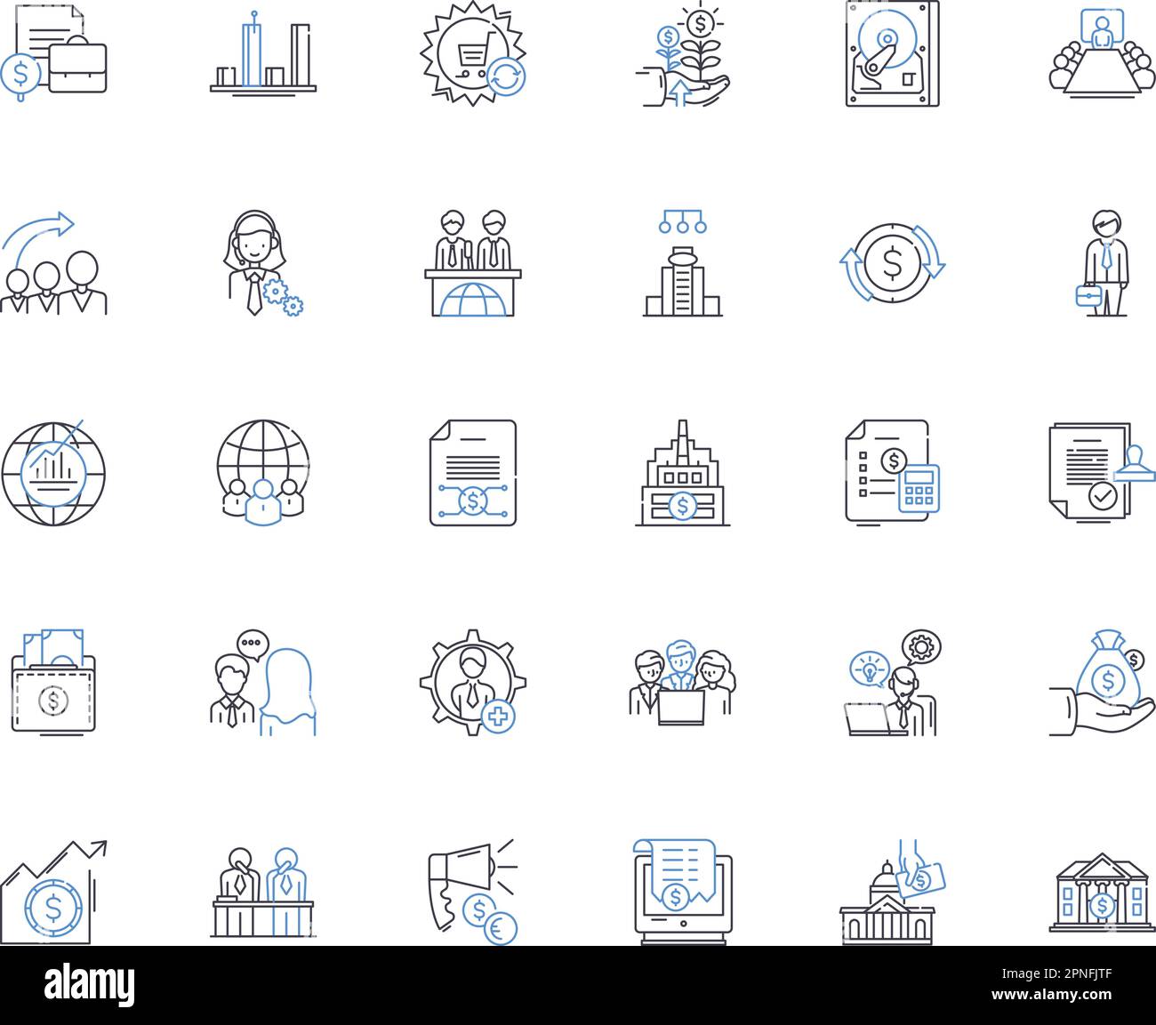 E-commerce trade line icons collection. Shopping, Retail, Online, Sales ...
