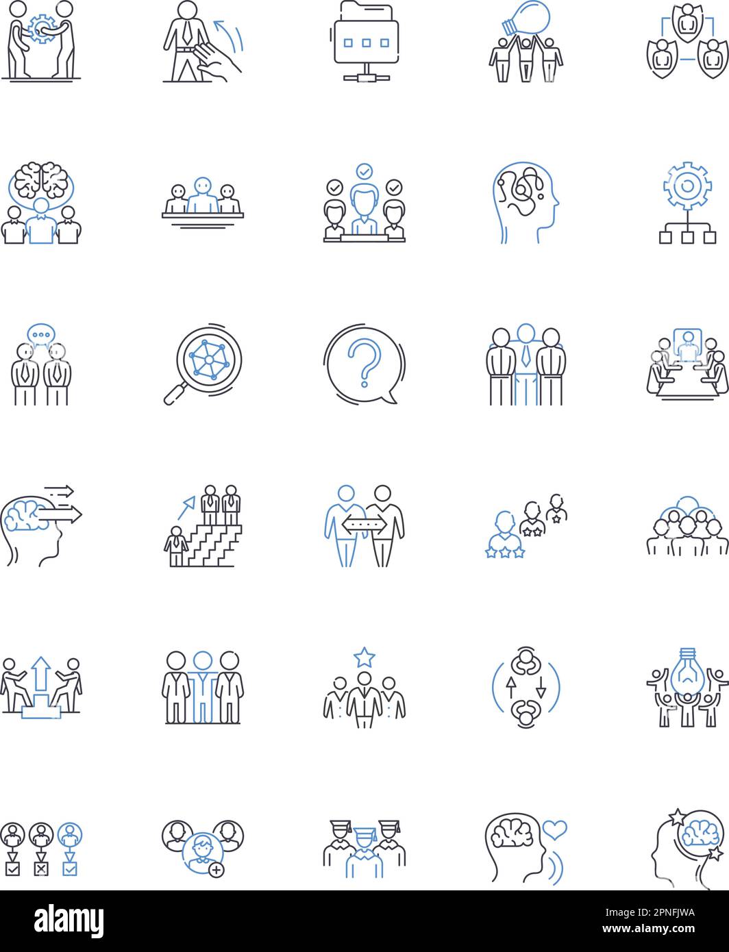 Unity alliance line icons collection. Collaboration, Solidarity ...