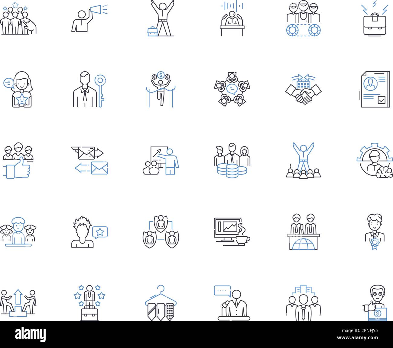Control Line Icons Collection Authority Command Domination Oversight Mastery Discipline