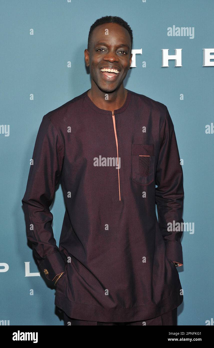 New York, USA. 18th Apr, 2023. Ato Essandoh attends the New York ...