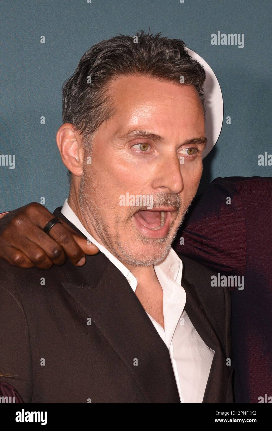 New York, NY, USA. 18th Apr, 2023. Rufus Sewell at the NY Premiere Of ...